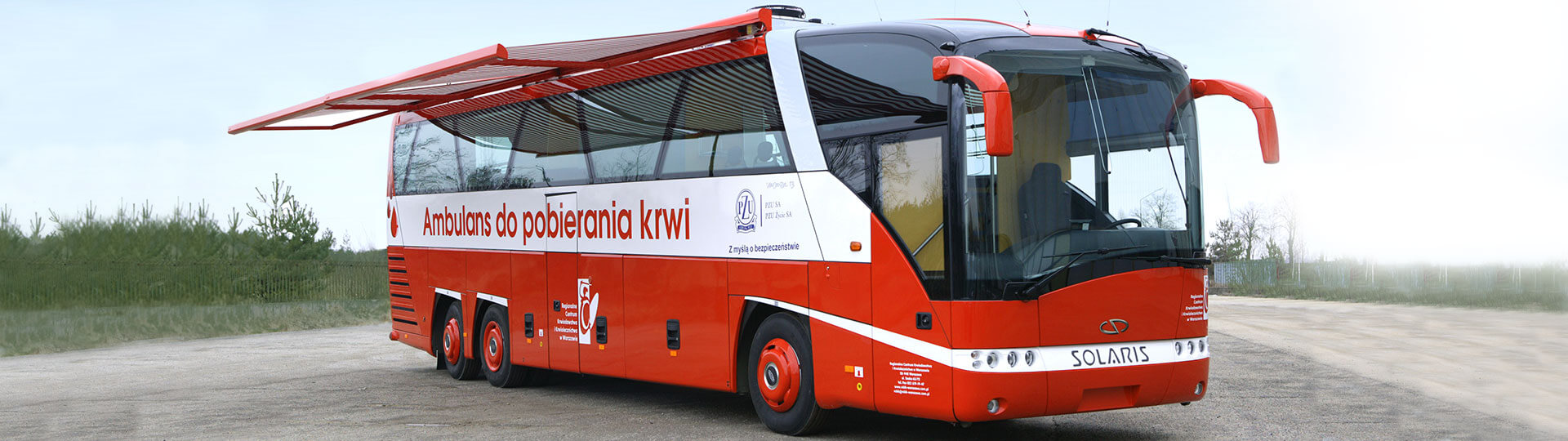Mobile blood-collection unit